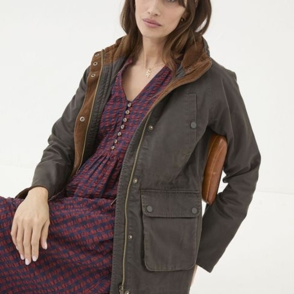 Fat Face | Jackets & Coats | Fat Face Brown Sussex Heritage Chore ...